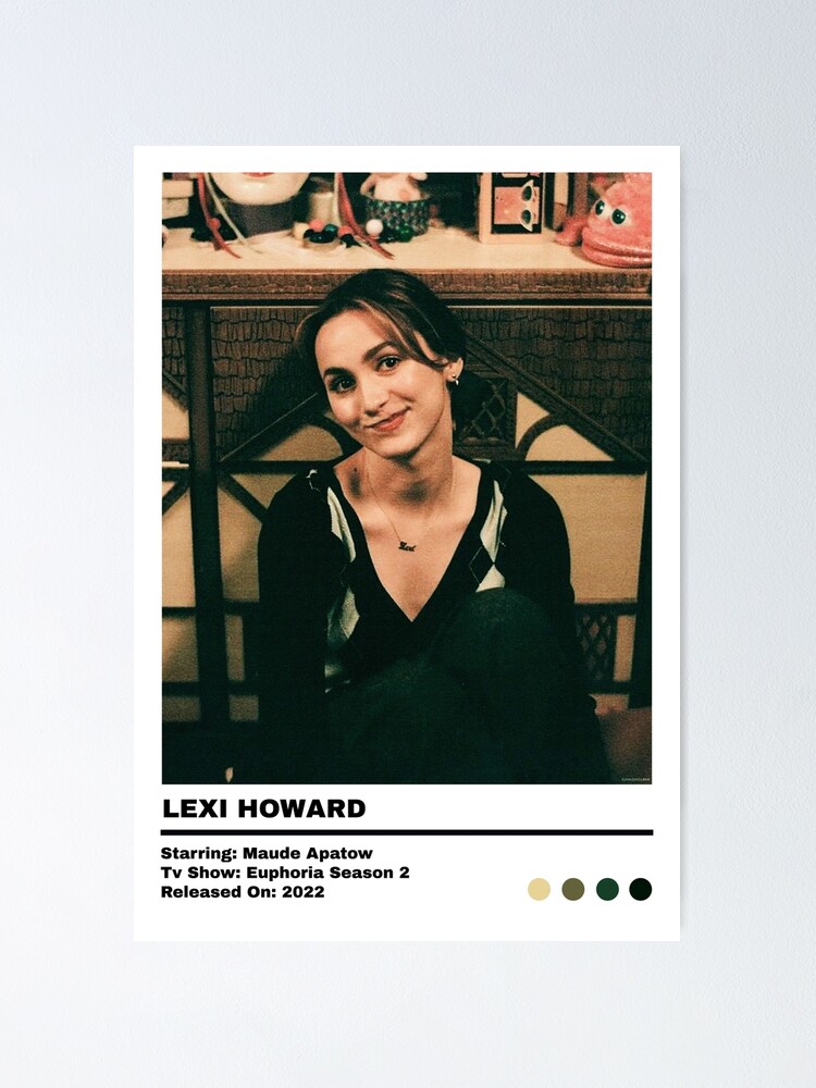 "Minimalist Lexi Season 2 Poster #1" Poster by euphoriclove | Redbubble