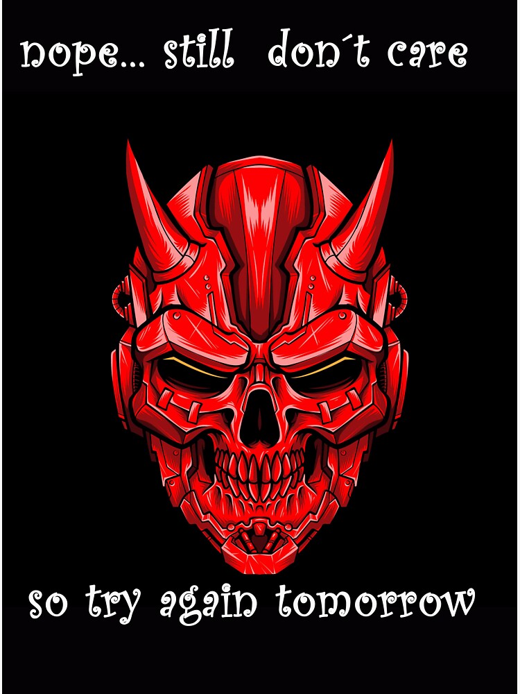 "NOPE...STILL DON´T CARE SO TRY AGAIN TOMORROW" Sticker by fatimatour ...