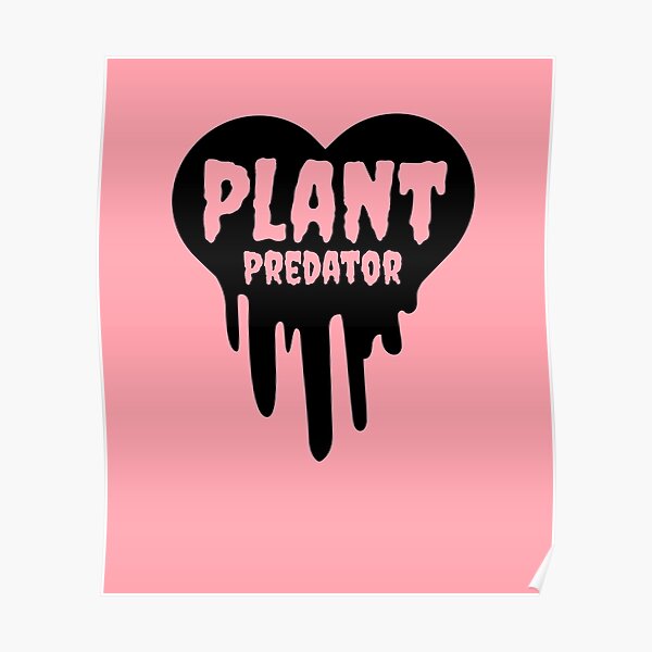 "Vegan and Vegetarian Plant Based Predator" Poster by APlantedLegacy ...
