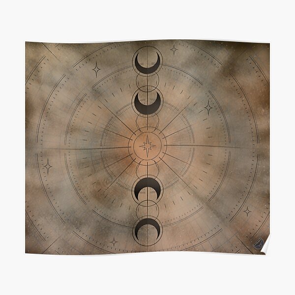 "Star Phase Cartographer " Poster for Sale by RalphMacSavage | Redbubble