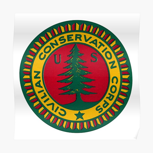 "1930s Civilian Conservation Corps" Poster for Sale by historicimage ...