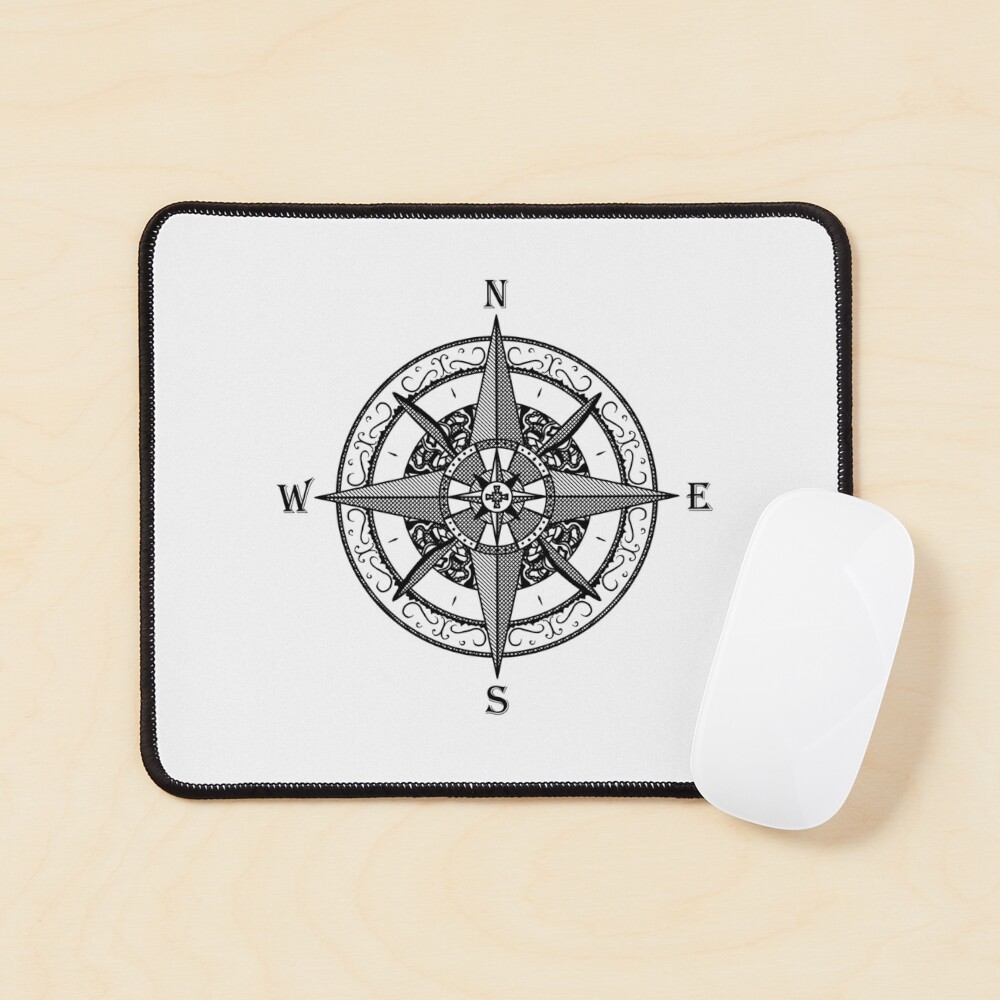 "Compass with Propeller Traditional Pirate Tattoo" Poster for Sale by ...