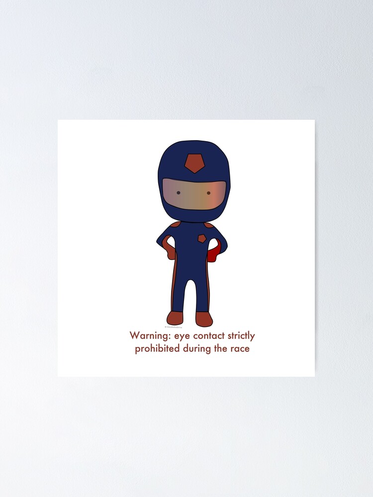 "Warning: eye contact strictly prohibited during the race - pit crew by ...