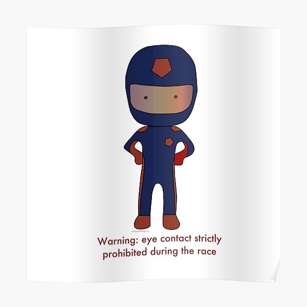 "Warning: eye contact strictly prohibited during the race - pit crew by ...