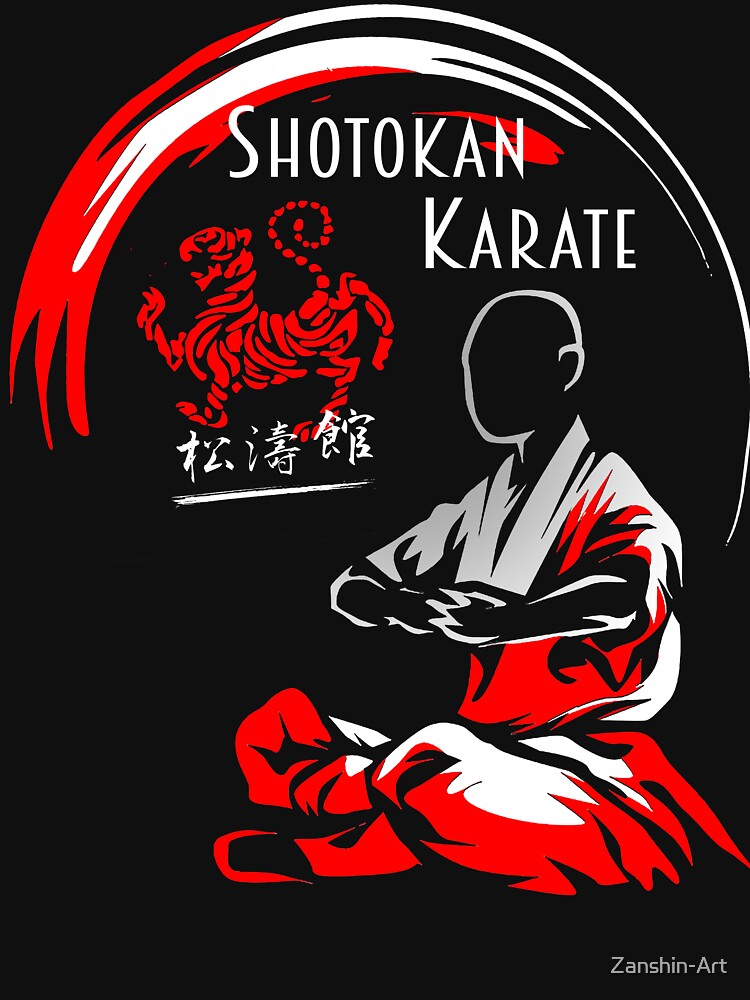 "Shotokan Karate Sensei Meditation - Martial Arts Budo Design ...