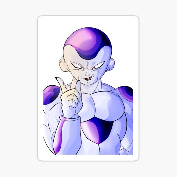 "Frieza, Freeza" Sticker for Sale by dazuma-art | Redbubble
