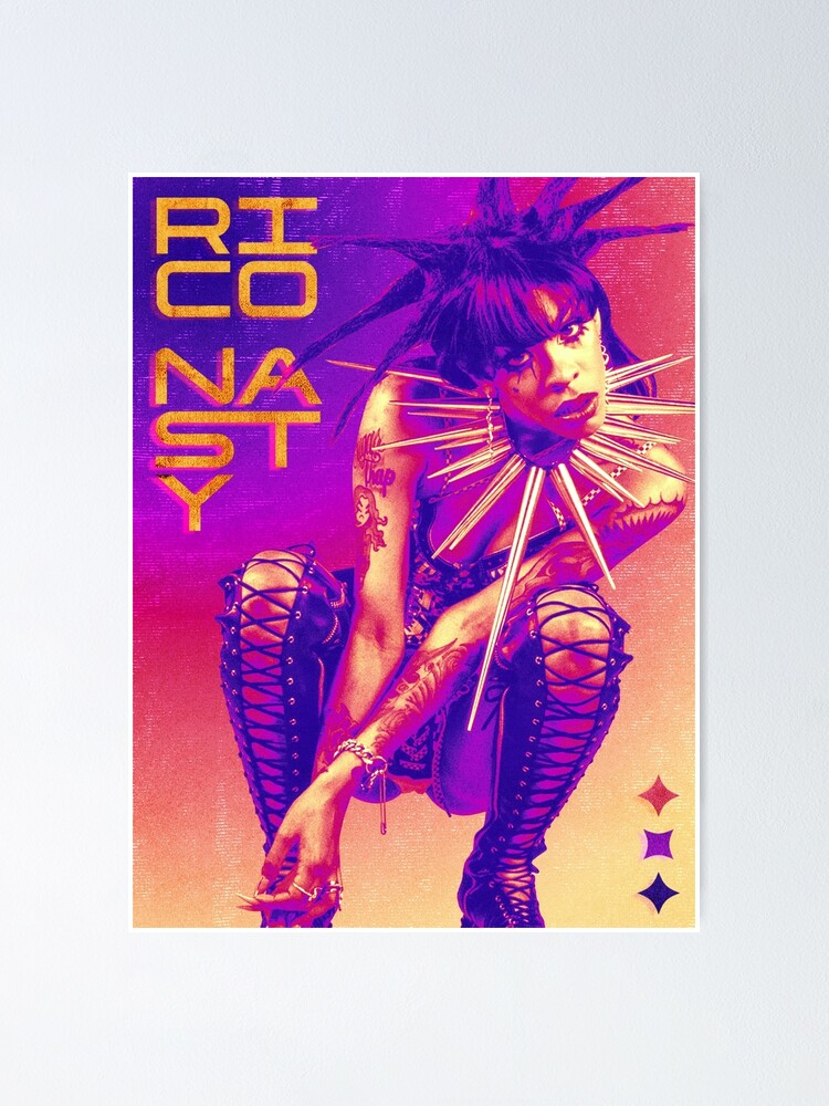 "Rico Nasty Design" Poster for Sale by ggrais | Redbubble