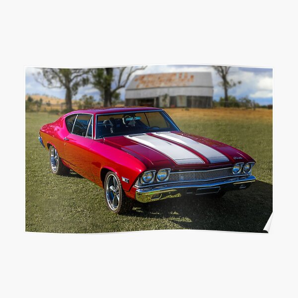 "Chevelle" Poster for Sale by cars | Redbubble
