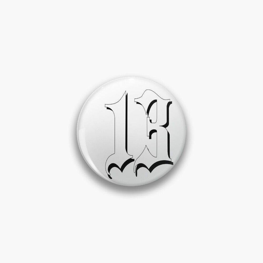"13" Sticker for Sale by IVTtech | Redbubble