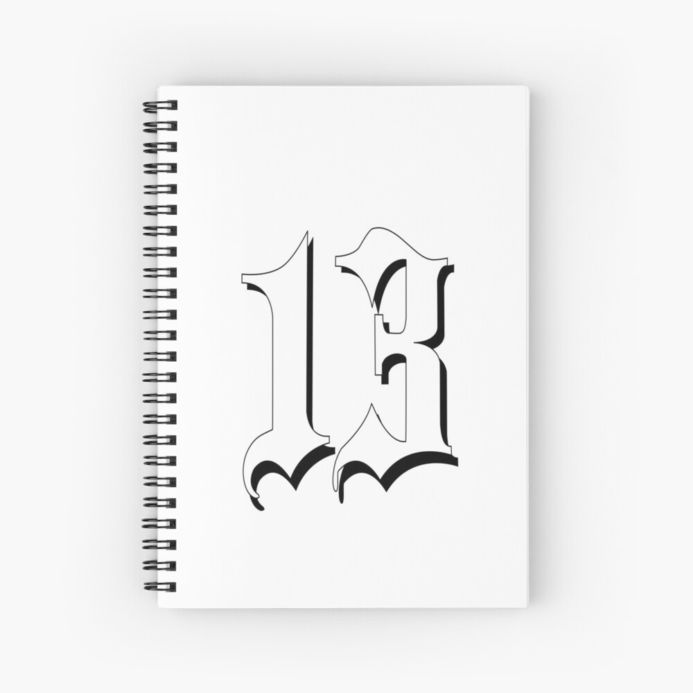 "13" Sticker for Sale by IVTtech | Redbubble