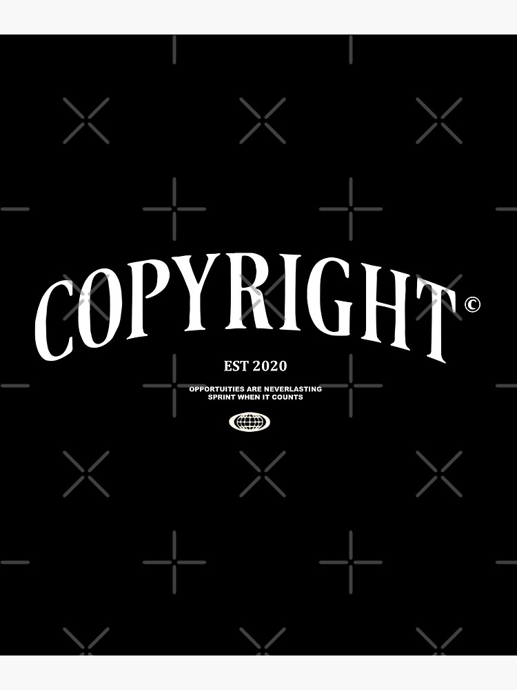 "Elliot Choy merch - COPYRIGHT" Poster by outhmanerkibi | Redbubble