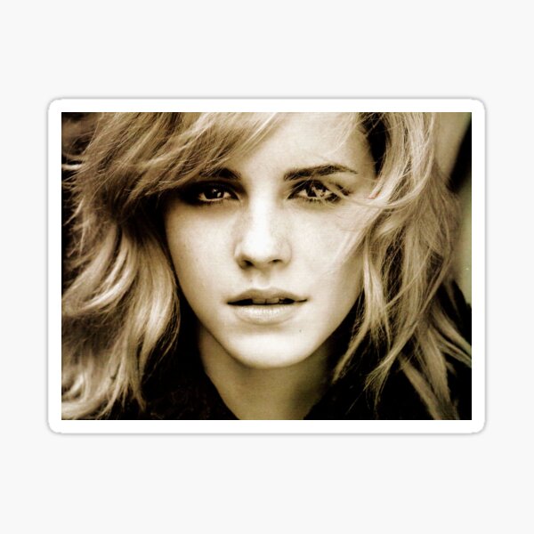 "Emma Watson Poster And Comforters" Sticker for Sale by readman99 ...