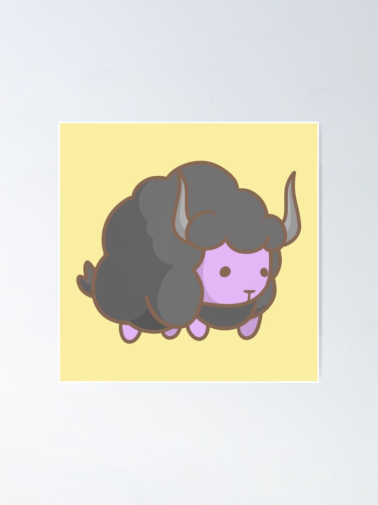 "Starbound- Electric Fluffalo" Poster by CaptainPoptop | Redbubble