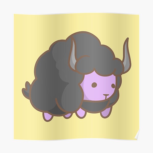 "Starbound- Electric Fluffalo" Poster by CaptainPoptop | Redbubble