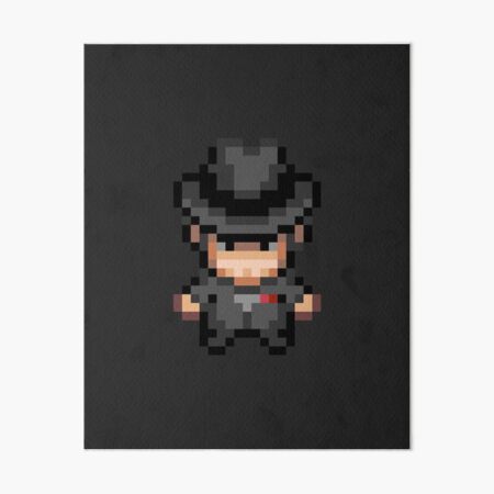 "Giovanni Overworld Sprite HGSS" Art Board Print for Sale by rachxt ...