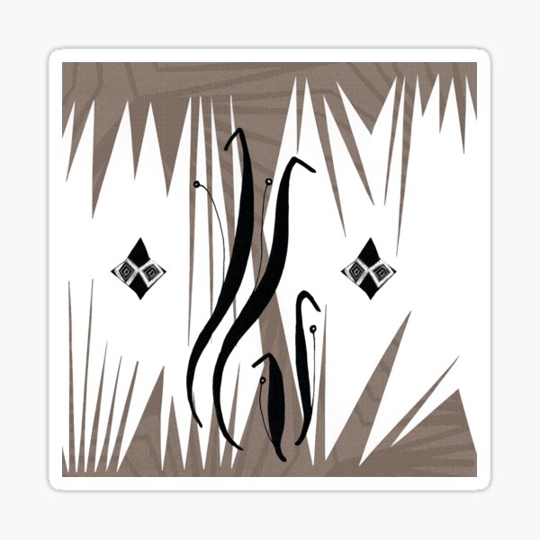 "Repossessed - Sample II " Sticker by StaceyMumm | Redbubble