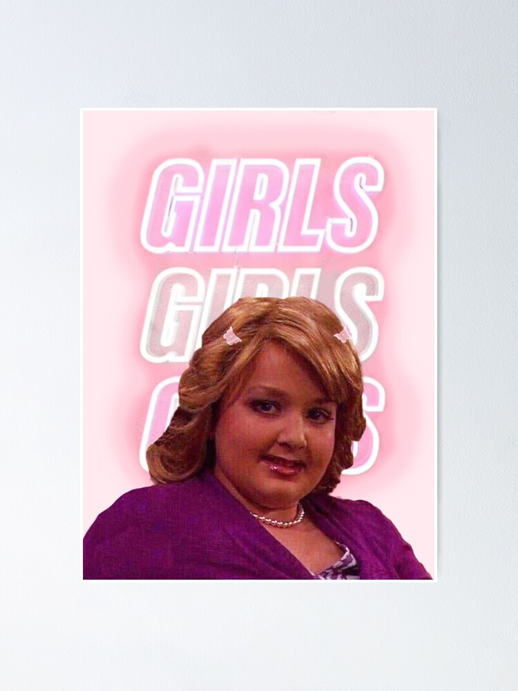 "Gibby Girls Girls Girls" Poster for Sale by Hannah-Hutch | Redbubble