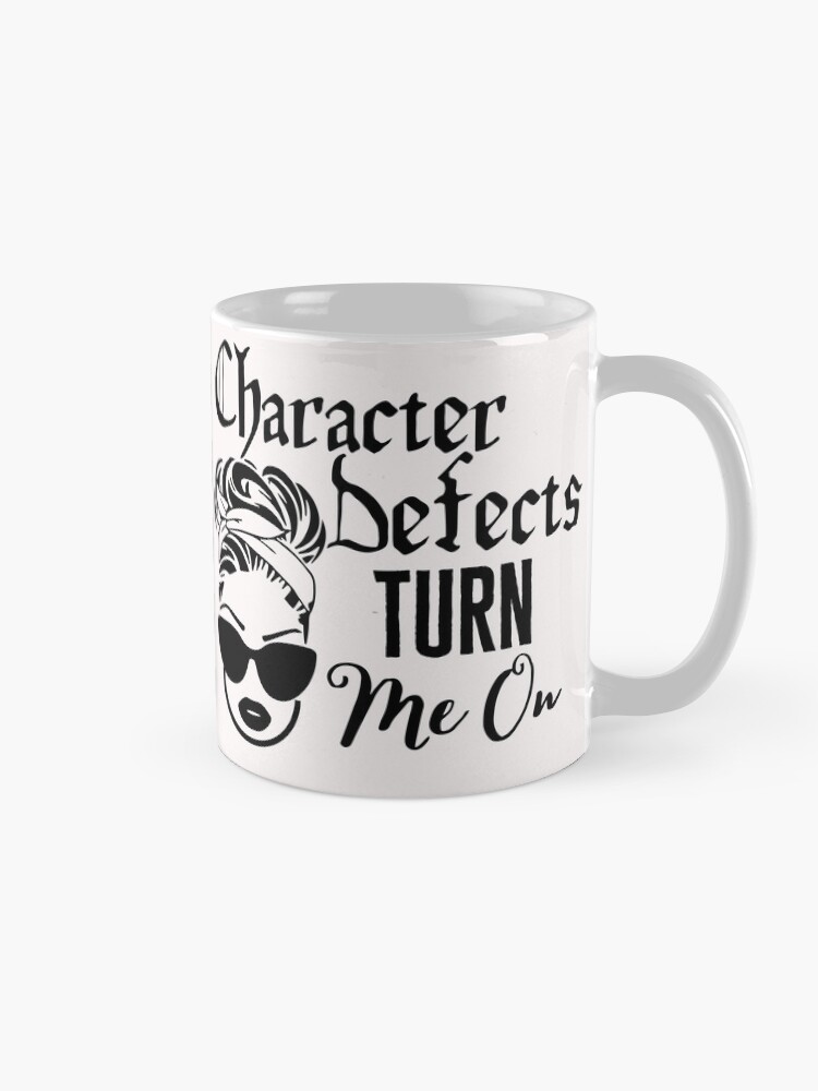 Taza de café «Los defectos de carácter me excitan, AA NA, Narcóticos ...