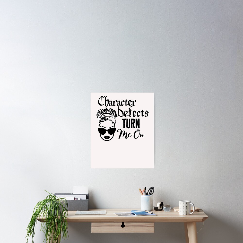 Póster «Los defectos de carácter me excitan, AA NA, Narcóticos Anónimos ...