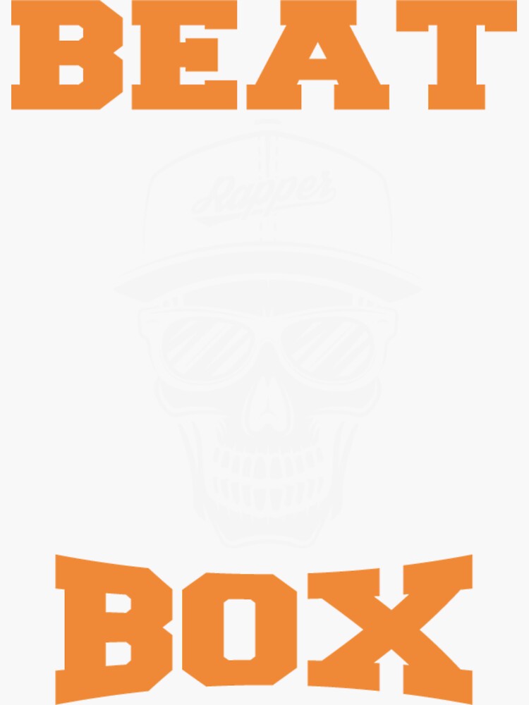 "beatboxer,beatboxing is style life , gift idea for rapper " Sticker ...