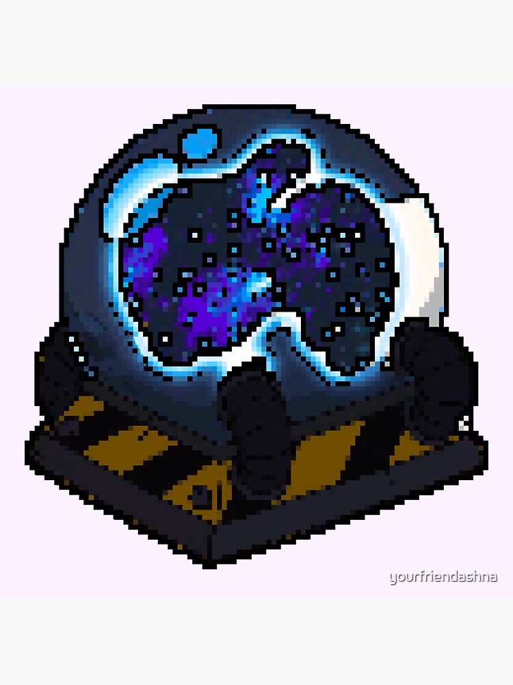 "Interdimensional Rift Pixel" Art Board Print for Sale by ...