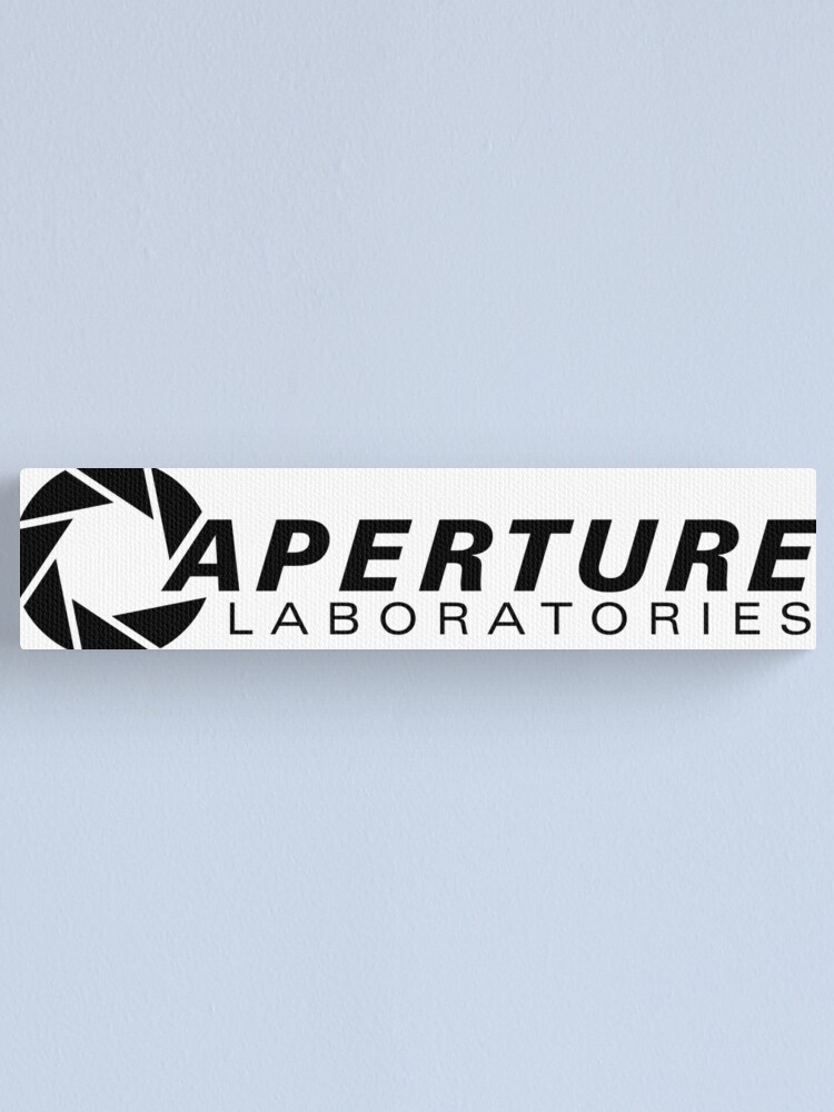 "Portal | Aperture Laboratories Logo" Canvas Print for Sale by LGSmerch ...