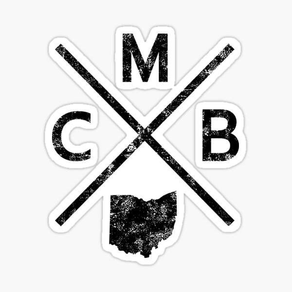 "Vintage Columbus Retro CMB Cross" Sticker for Sale by pixeljamz ...
