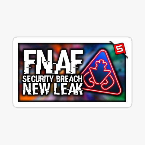 "Fnaf Security Breach " Sticker by Darkodra | Redbubble