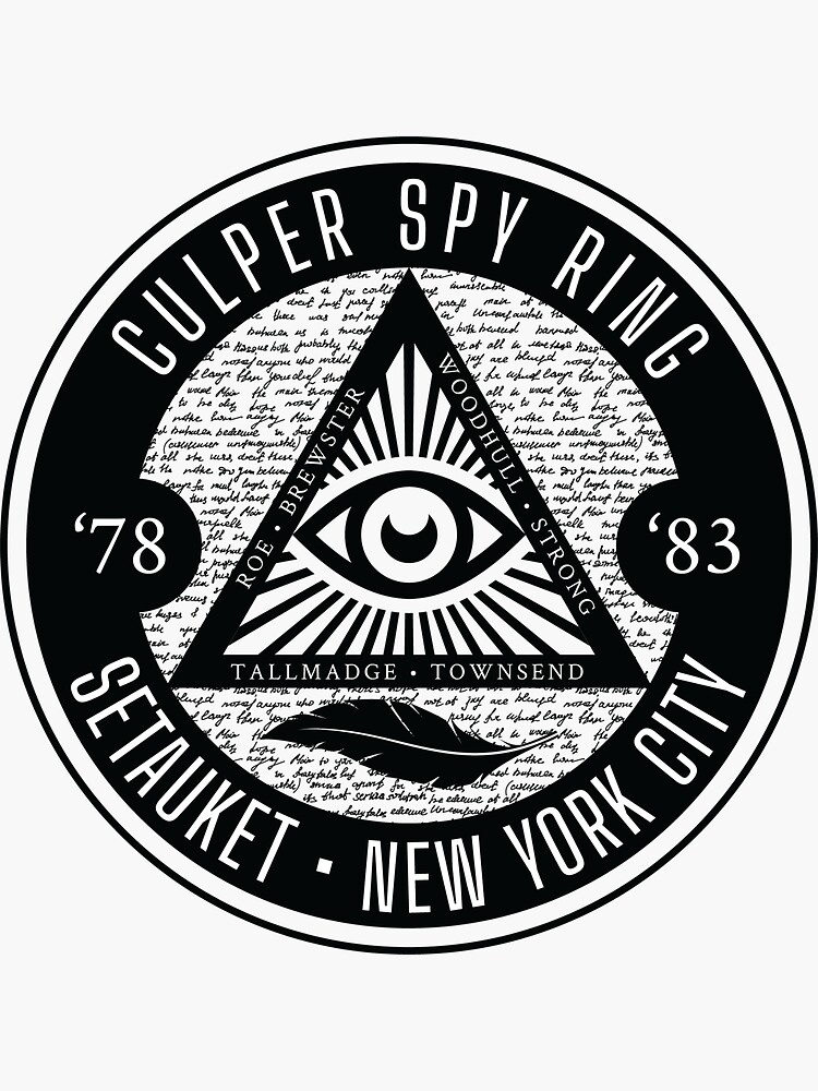"Culper Spy Ring Revolutionary War " Sticker for Sale by jtrenshaw ...