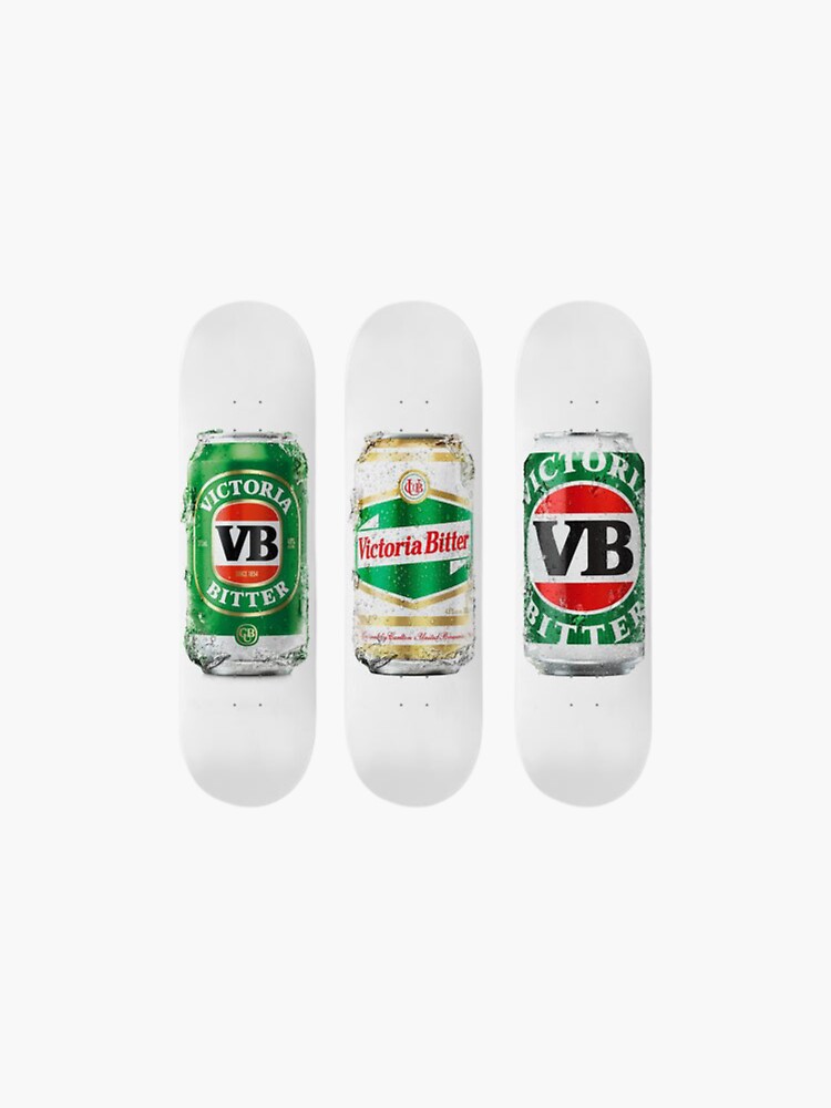"VB Skate Board Decks" Sticker for Sale by AussieWay | Redbubble