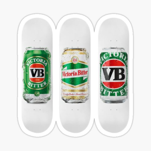 "VB Skate Board Decks" Sticker for Sale by AussieWay | Redbubble