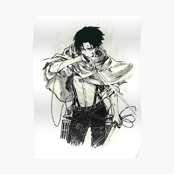 "Levi " Poster for Sale by zkaopmko | Redbubble