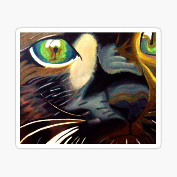 "Cat Profile" Sticker for Sale by cmwallace | Redbubble