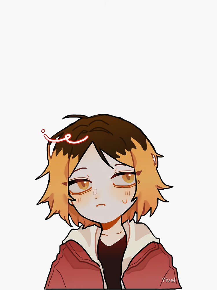 "Kenma Chibi" Sticker by Yivel | Redbubble