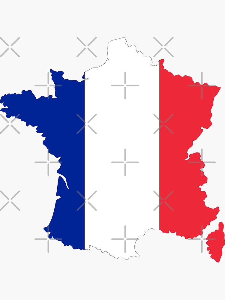 "France" Sticker for Sale by cjackvony | Redbubble