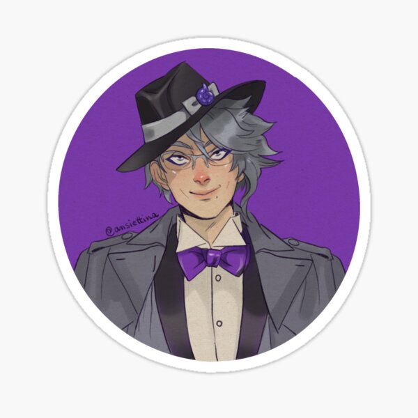"AZUL TWISTED WONDERLAND " Sticker for Sale by Ansiettina | Redbubble