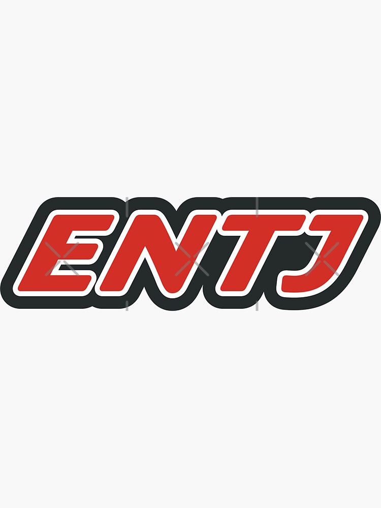 "ENTJ - MBTI Personality Type" Sticker for Sale by dotdotcolor | Redbubble