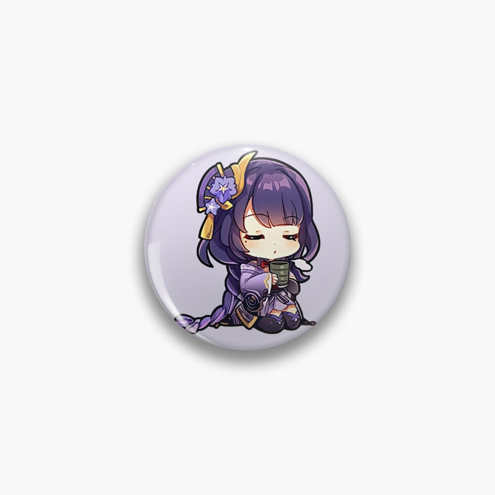 "Chibi Ei/Raiden Shogun - Genshin Impact" Pin by persephonexx | Redbubble