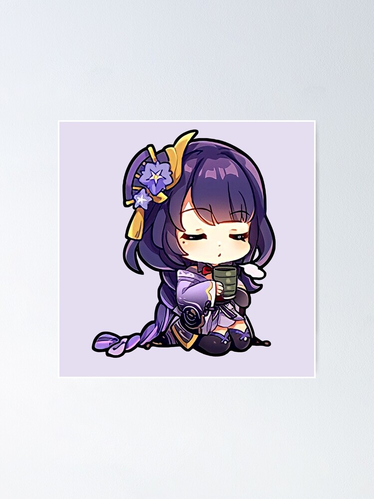 "Chibi Ei/Raiden Shogun – Genshin Impact" Poster von persephonexx ...