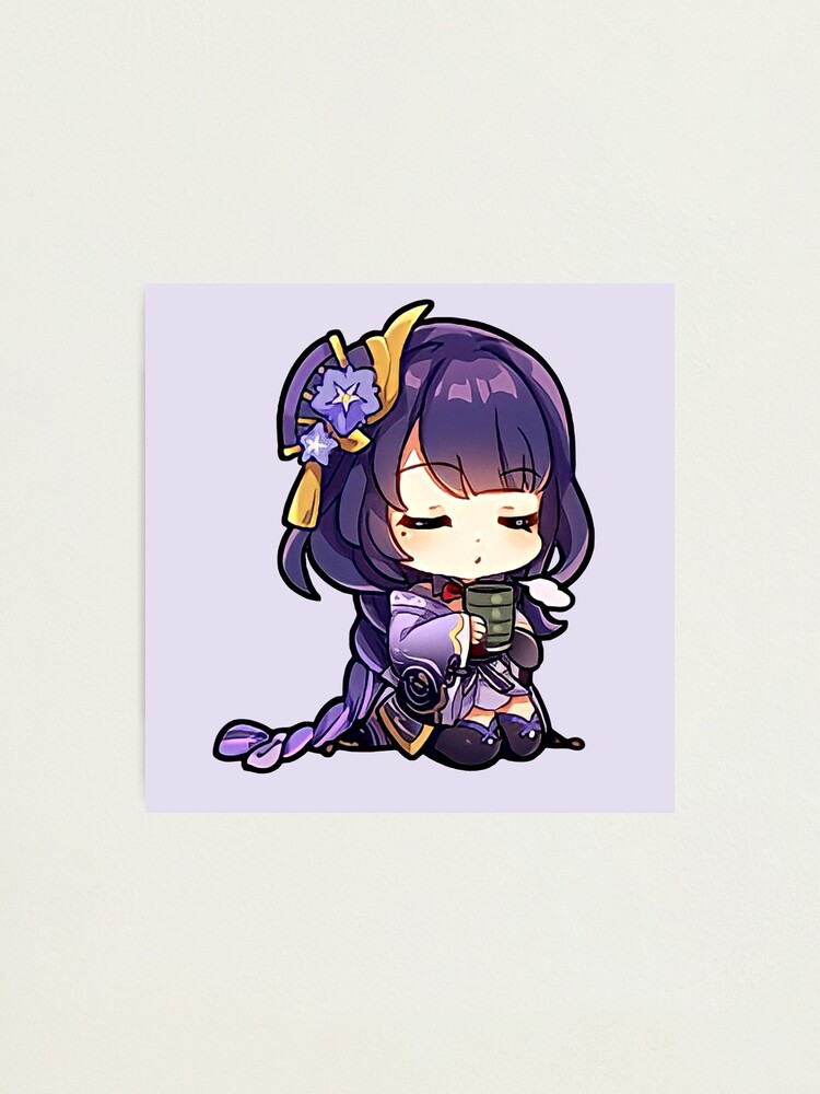 "Chibi Ei/Raiden Shogun - Genshin Impact" Photographic Print by ...