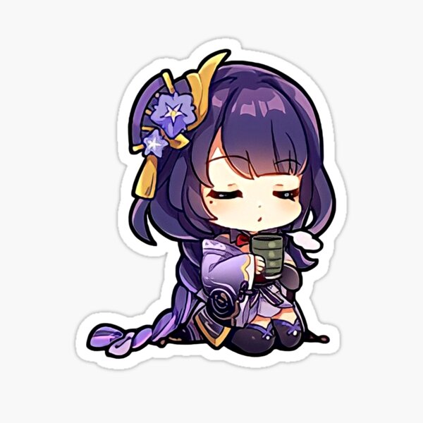 "Chibi Ei/Raiden Shogun - Genshin Impact" Sticker for Sale by ...