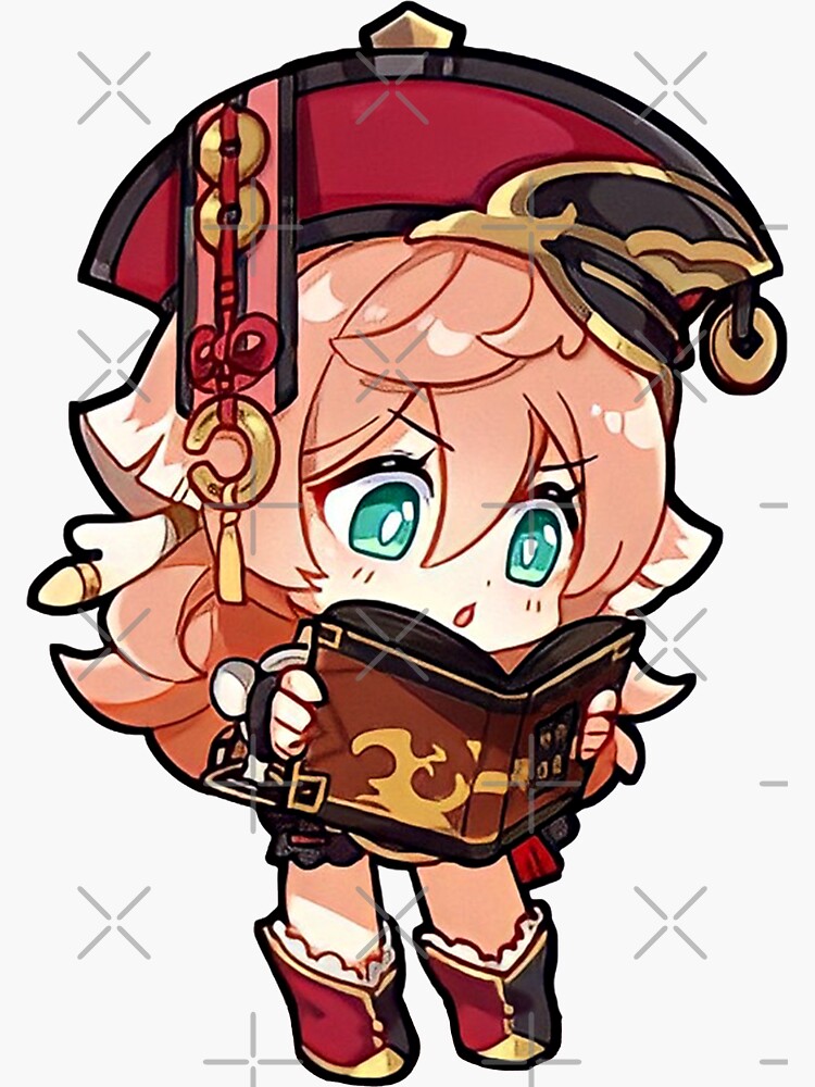 "Chibi Yanfei - Genshin Impact" Sticker for Sale by persephonexx ...