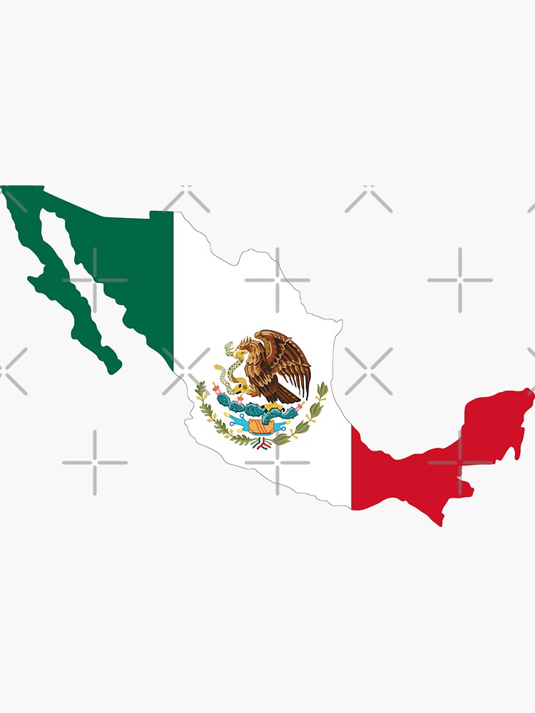 "Mexico" Sticker for Sale by cjackvony | Redbubble