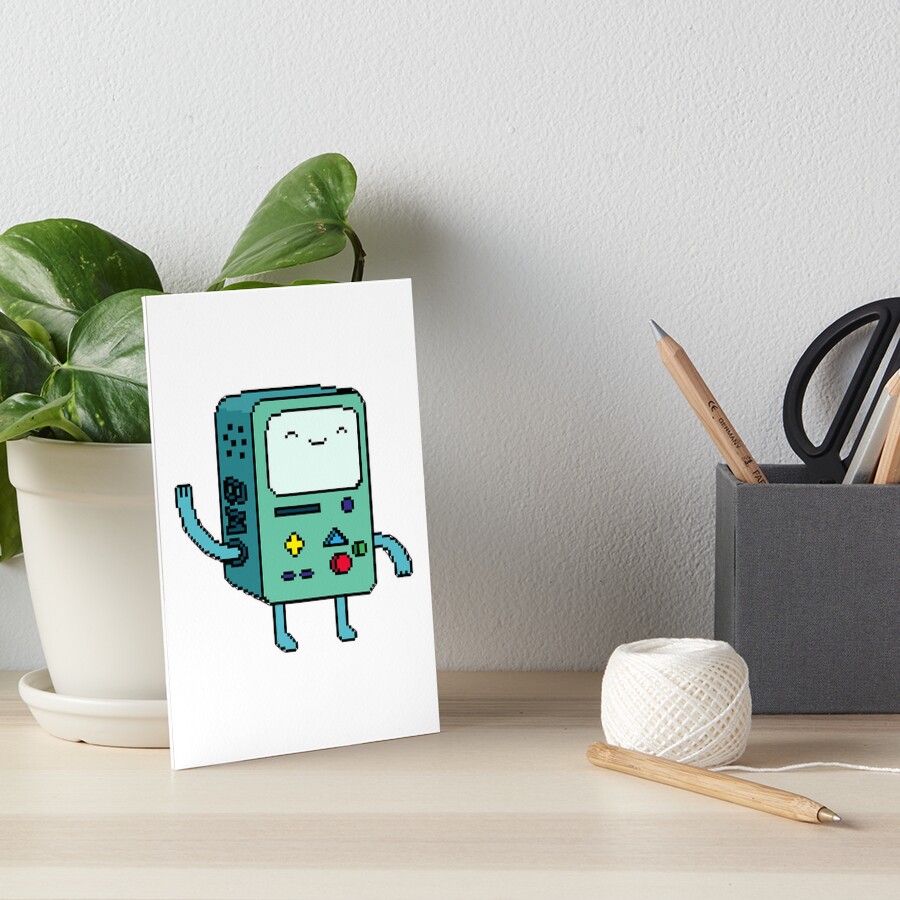 "BMO pixel art " Art Board Print by Vc79xMEA | Redbubble