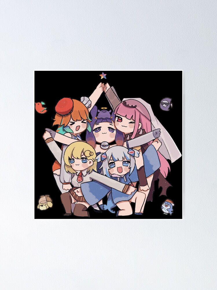 "HoloMyth" Poster by Pluvier | Redbubble