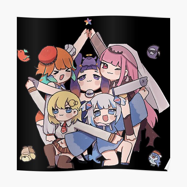 "HoloMyth" Poster by Pluvier | Redbubble