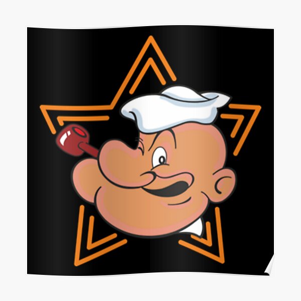 "Popeye smoke" Poster for Sale by Zoraberkah3 | Redbubble