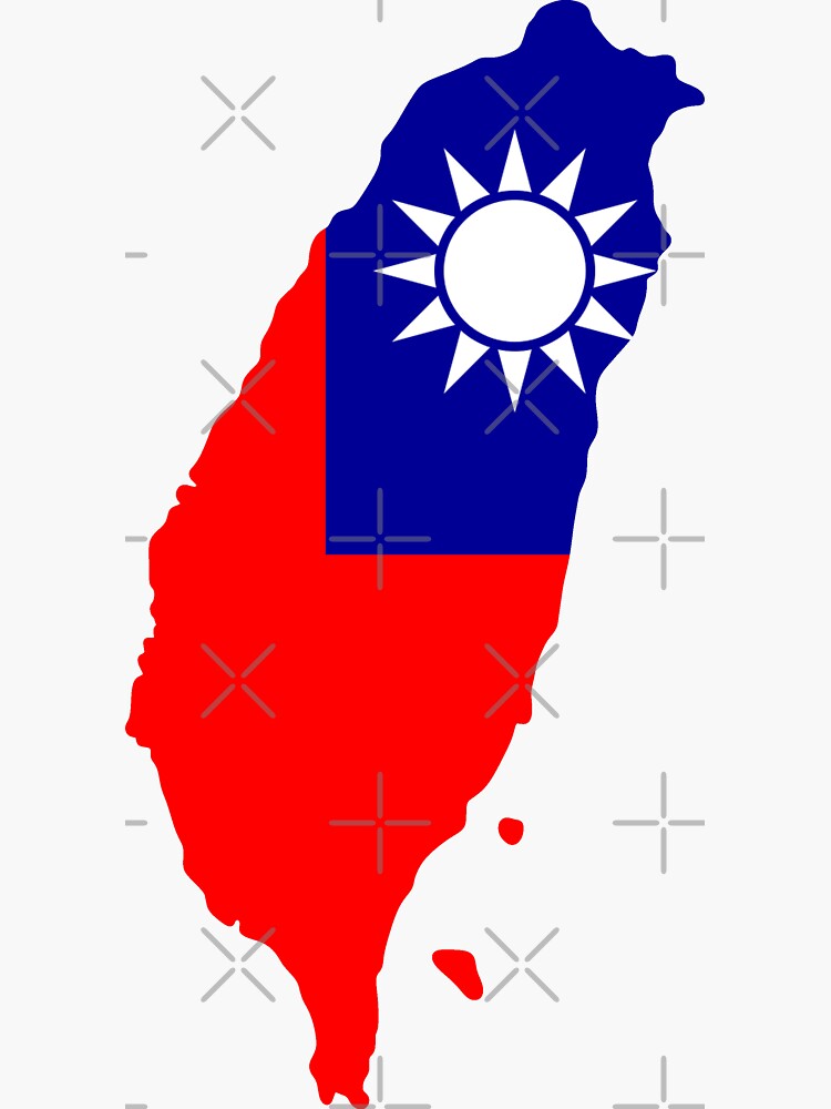 "Taiwan" Sticker for Sale by cjackvony | Redbubble