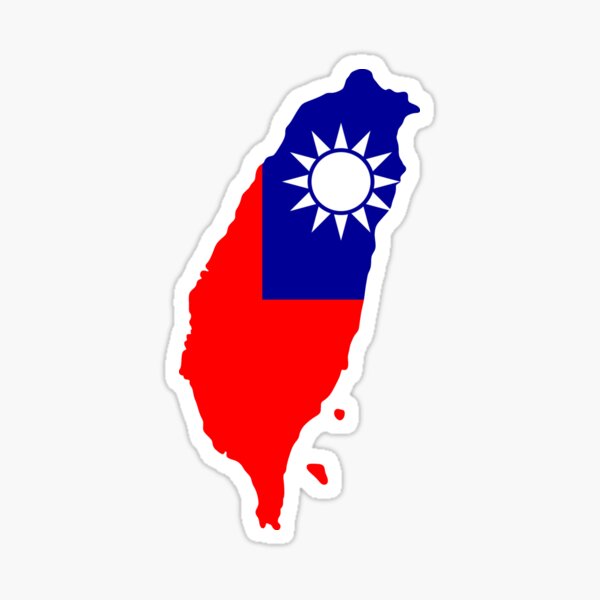 Taiwan Flag Stickers | Redbubble