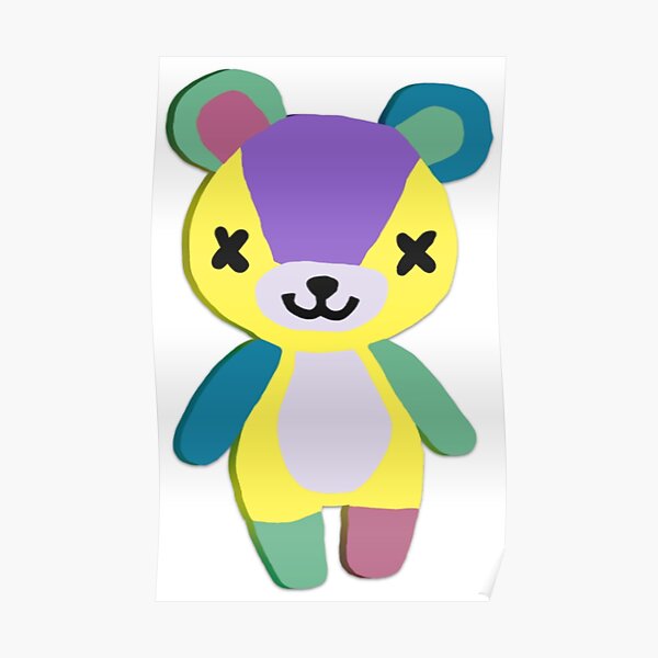 "Teddy Bear" Poster for Sale by lizardwizard70 | Redbubble